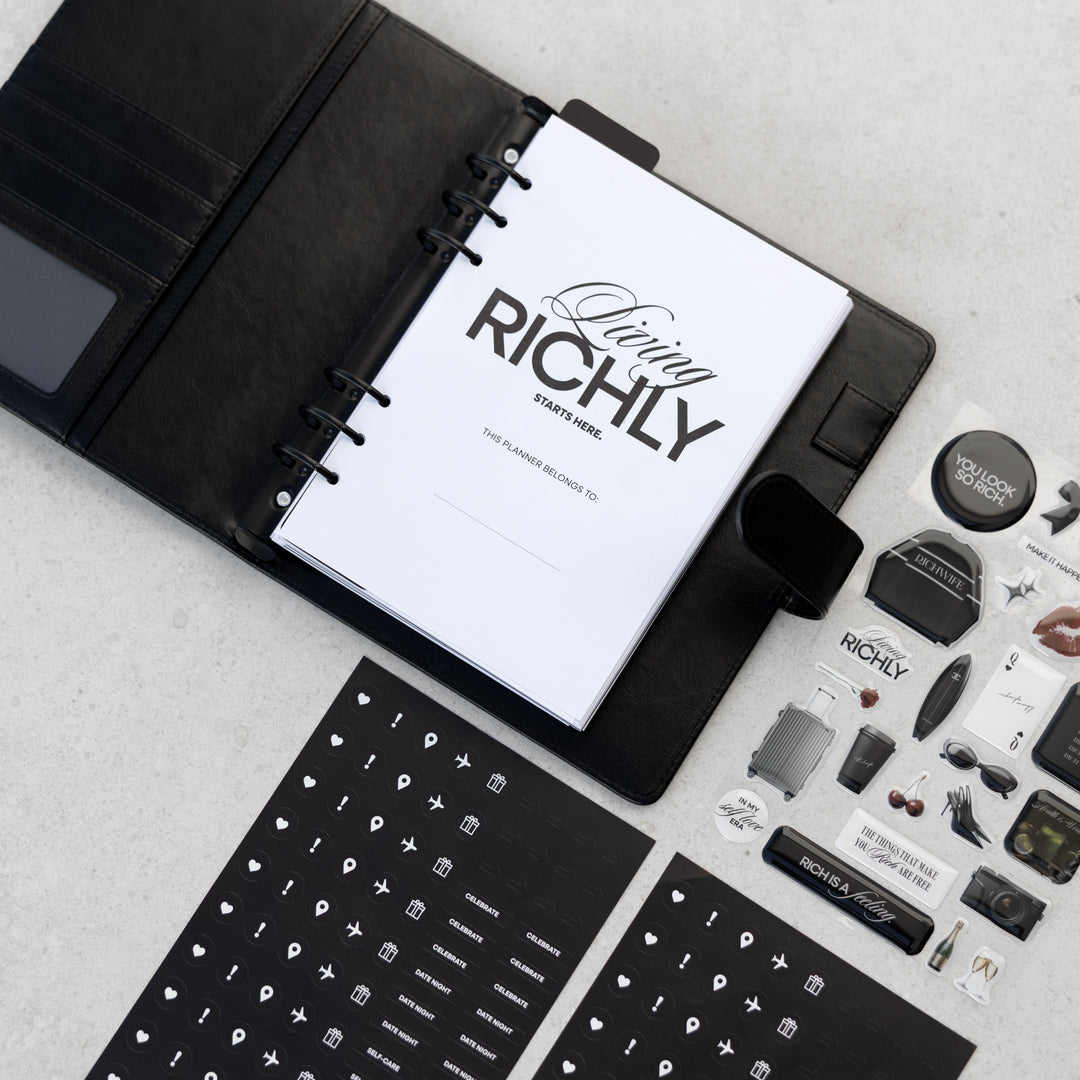 The Rich Life 12-Month Planner – Richwife